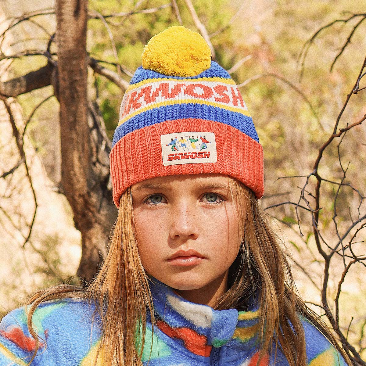 Kids Nautical Beanie – Soft Navy Style for Winter | Skwosh