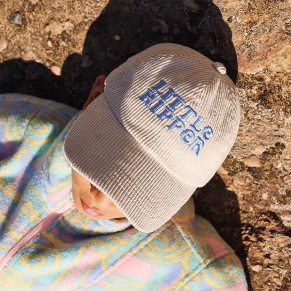 Kids Little Ripper Cord Cap – Nautical Blue Cord Hat by Skwosh