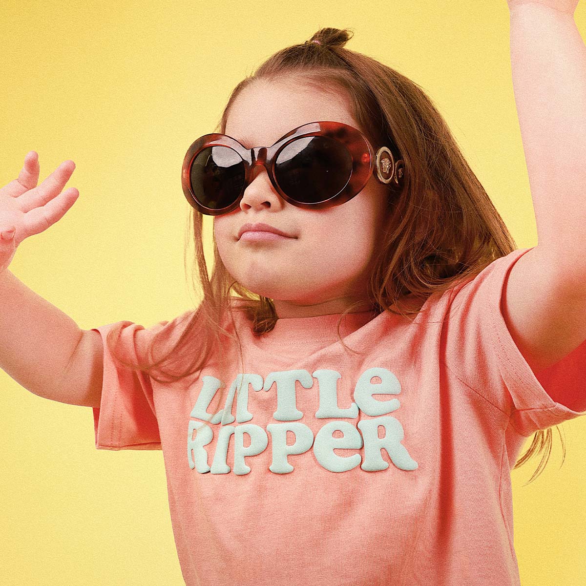 Little Ripper Boys Aussie Slang Tee in Coral – Skwosh T-Shirt