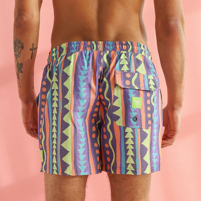 Get Funky Rad Shorts by Skwosh | Retro Mens Printed Shorts